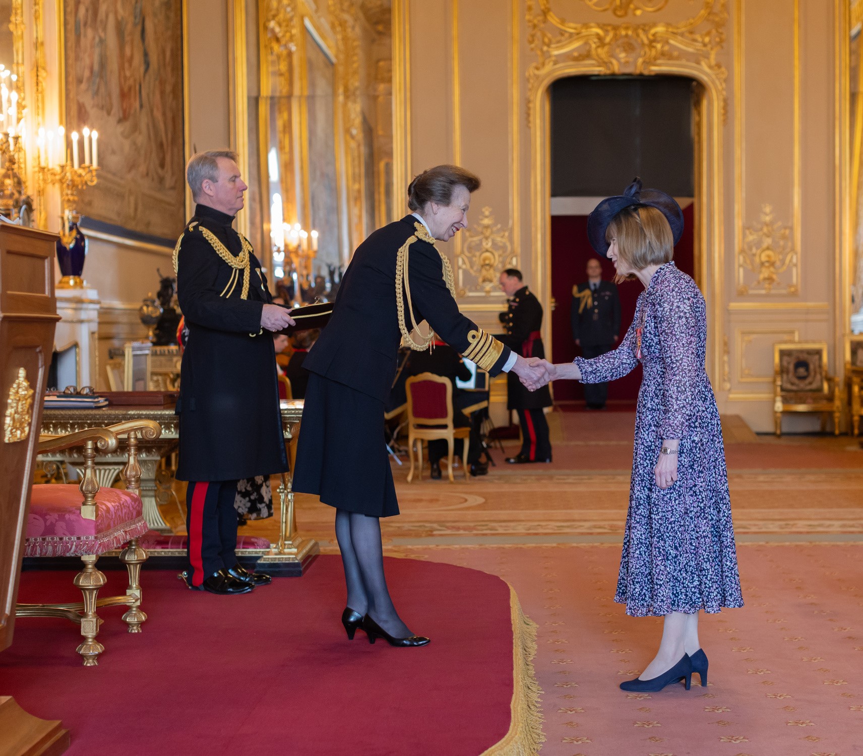 Chief Executive, Kerry Jackson, receives OBE at Windsor Castle | St ...